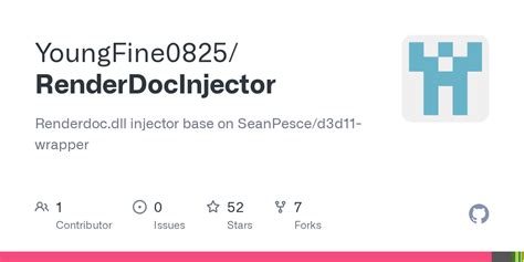 Github Youngfine0825renderdocinjector Renderdocdll Injector Base On Seanpesced3d11 Wrapper