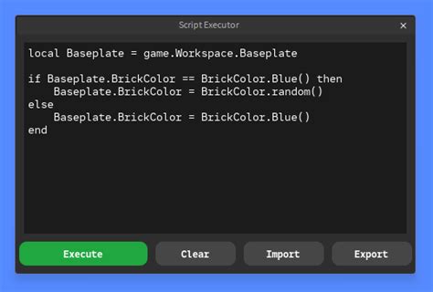 Script Executor Simple Script Execution Community Resources