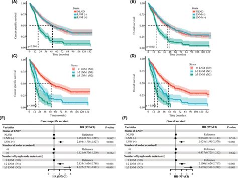 Kaplan Meier Curves Of Css A And Os B Among Nlnd Patients Lnd