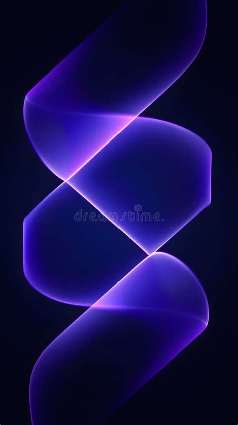 Abstract Purple And Blue Gradient Waves Generative Ai Stock Illustration Illustration Of