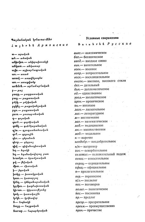 Словарь Բառարան