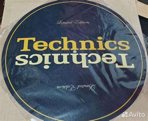 Слипмат Technics для винилового проигрывателя купить в Москве ...