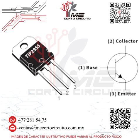 Transistor Tip2955 Corto Circuito Transistor Tip2955 Corto Circuito