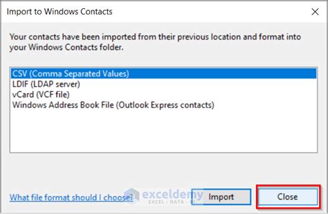 how to convert excel to vcf without software with easy steps
