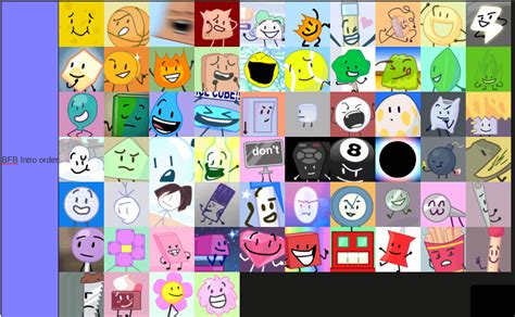 Bfb Intro Order R Battlefordreamisland