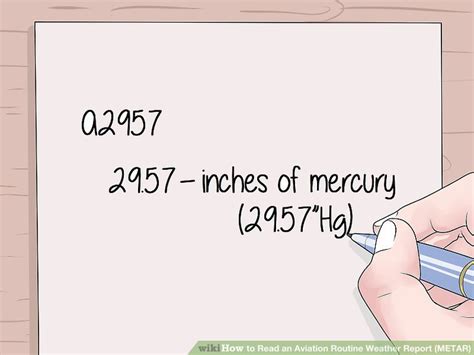 How To Read An Aviation Routine Weather Report METAR 15 Steps