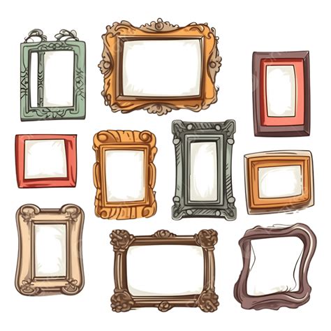 사진 프레임 빈티지 일러스트 액자 생활 사진 홈 액자 Png 일러스트 및 이미지 에 대한 무료 다운로드 Pngtree
