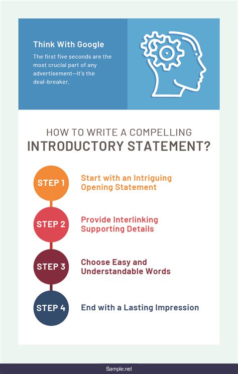 SAMPLE Introductory Statement Templates In PDF MS Word Excel