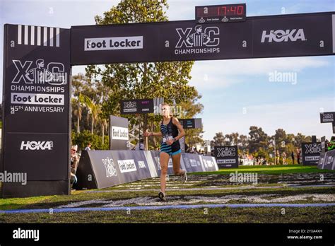 Elizabeth Leachman Celebrates After Placing 2nd In The Girls Race In 17