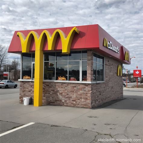 Canadian Mcdonalds Food Scene Stable Diffusion Online