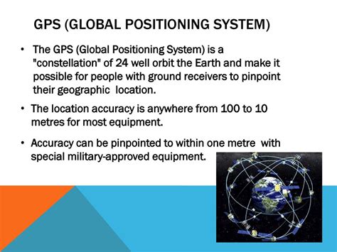 Geography And Technology Global Positioning System “gps” Ppt Download