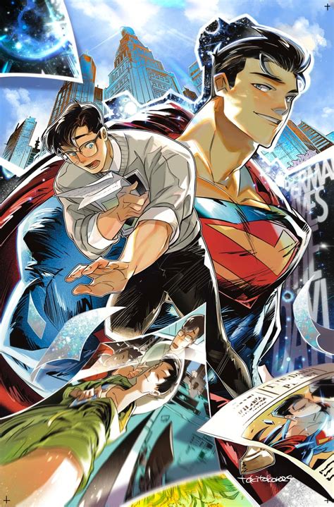 Superman Clark Kent Lois Lane And Jimmy Olsen Dc Comics And More