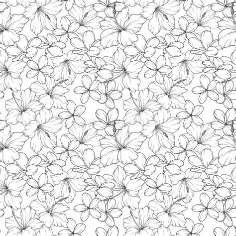Tropical Plants Background Tropical Seamless Pattern Trendy Graphics