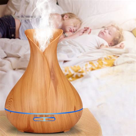 Smart Wifi Aroma Diffuser Light Wood Colour Mcmp Imports