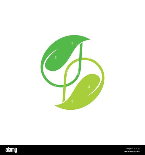 Linked Leaf Colorful Logo Vector Stock Vector Image And Art Alamy