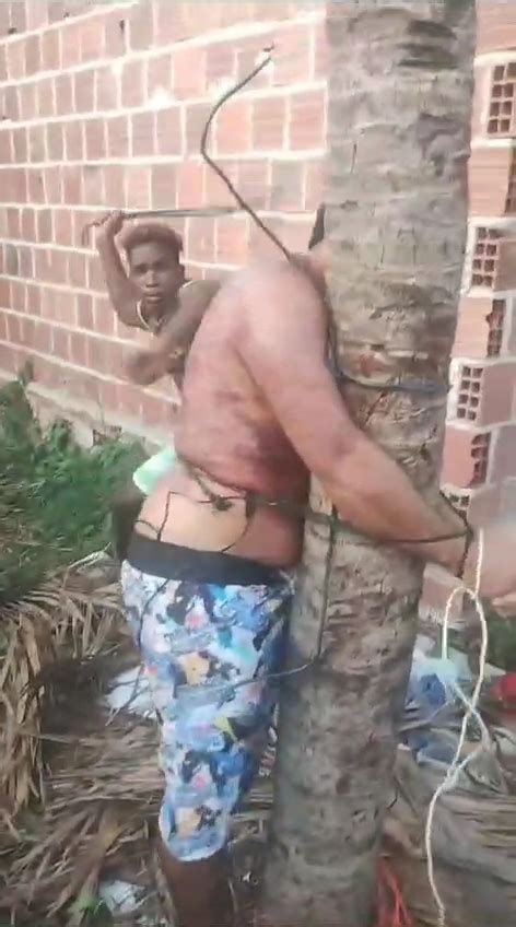 Bandits Tied To Trees And Whipped Mercilessly
