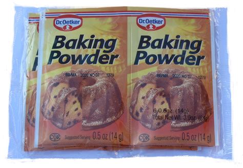 Dr Oetker Baking Powder 14g X 6 Packs