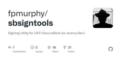 Github Fpmurphy Sbsigntools Signing Utility For Uefi Secureboot Ex Jeremy Kerr
