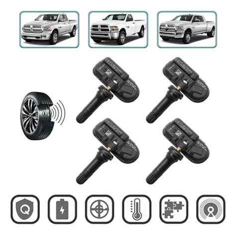 Lk T Sensor Tpms Presion Llanta Para Dodge Ram 3500 2500 Cuotas Sin