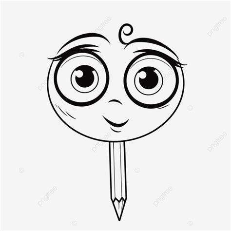 연필 개요 스케치 드로잉의 귀여운 만화 이미지 벡터 아이 펜슬 드로잉 아이 펜슬 개요 아이 펜슬 스케치 Png 일러스트 및 벡터 에 대한 무료 다운로드 Pngtree