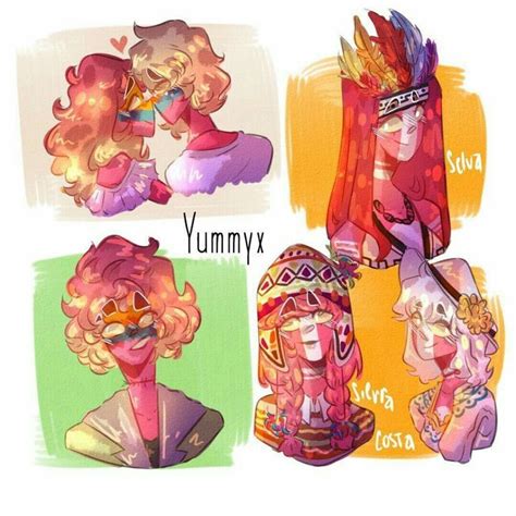 🐢ecuador Countryhumans🇪🇨 💌88💌 Arte Del Campo Chibi Dibujos Hojas