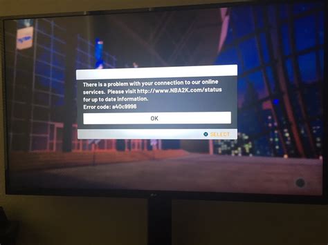 NBA K How To Fix Error Code A C On PS And XboxOne GamePretty