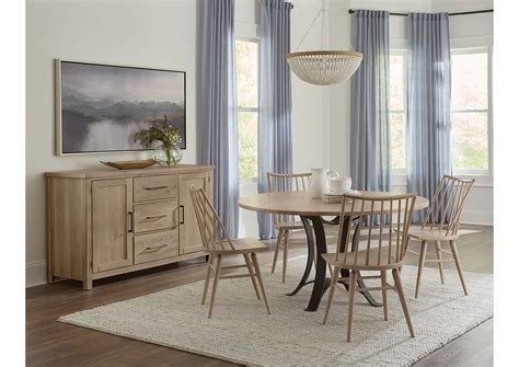 Dovetail Dining Bleached White Server