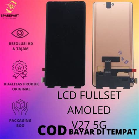 Jual Lcd Fullset Vivo V G S Y Plus Y Amoled Fingerprint Aktif Original