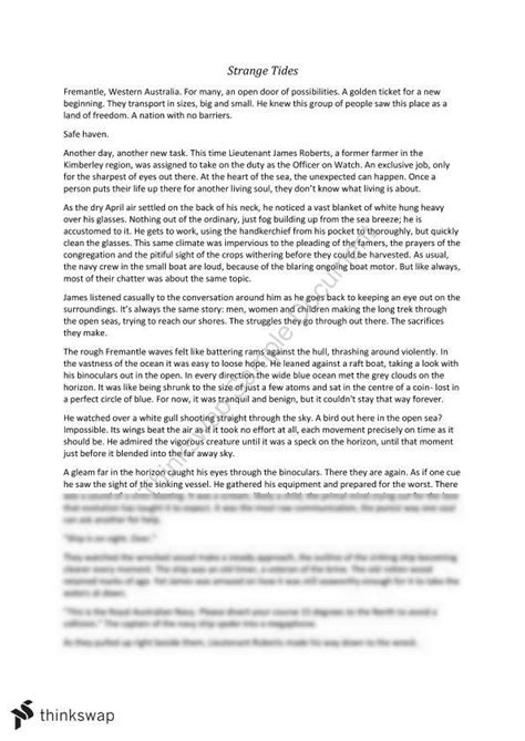 English Short Story On Asylum Seekers Australia Year 11 Qce English