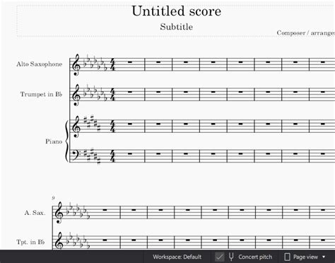 Mu4 Issue Key Signature Preferences For Transposing Instruments Affecting Concert Pitch Key