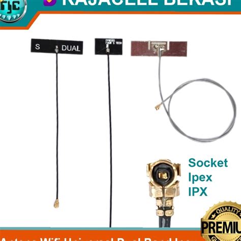 Jual Antena Wifi Dual Band Universal 24g 5g Esp32 Esp66 Socket Ipex Ipx