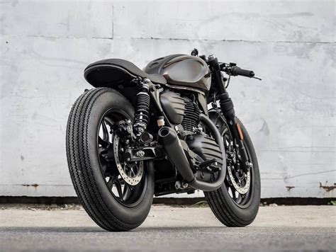 Custom Royal Enfield Hunter 350 Enthralls In Its Cafe Racer Guise