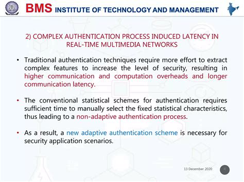 Machine Learning Based Security Authentication For Wireless Multimedia Network Ppt