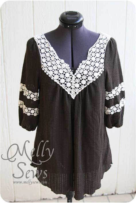 Lace Yoke Dress By Me Melly Sews
