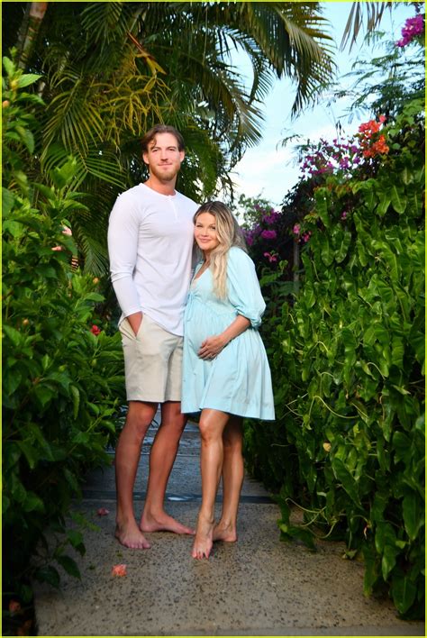 Witney Carson And Husband Carson Mcallister Vacation At Sandals Grande St Lucian Resort Before