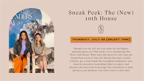 Sneak Peek The New 10th House