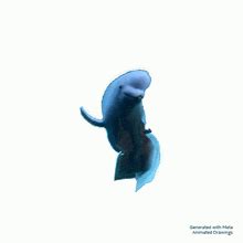 Cartoon Whale 