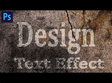 Photoshop Tutorial Photoshop Text Effects How To Make Text Effect In Photoshop YouTube