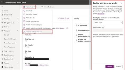 Maintenance Mode For A Website Microsoft Learn