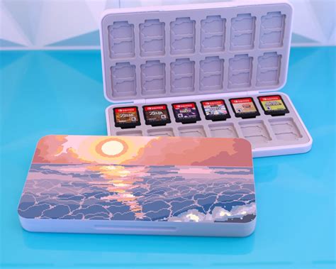 Nintendo Switch Custom Cartridge Case 24 Slot Cartridge Holder Game