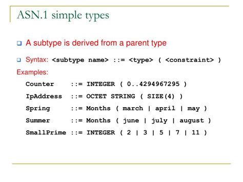 Ppt Abstract Syntax Notation One Asn1 Powerpoint Presentation Id1981736