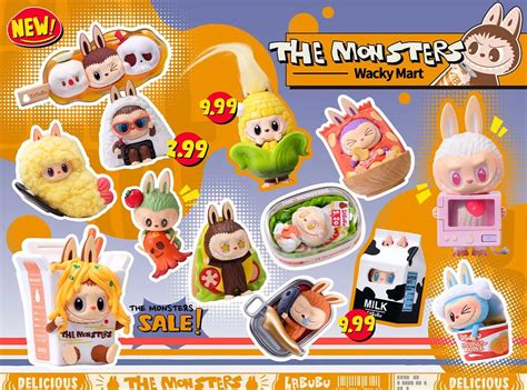 Pop Mart Reveals New Labubu Wacky Mart Series