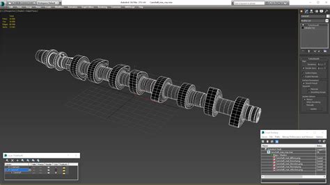 Camshaft 3d Model 24 3ds Blend C4d Fbx Max Ma Lxo Obj Free3d