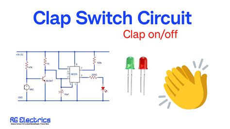 Clap Switch Circuit Using NE Timer RG Electrics
