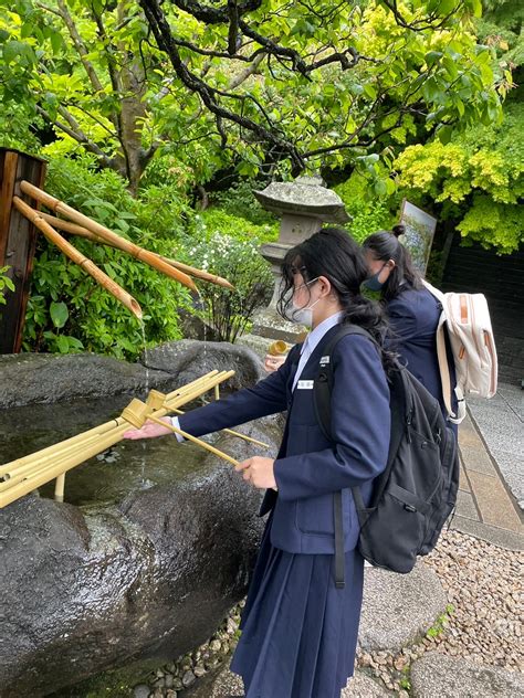 修学旅行団鎌倉を満喫 京丹後市立峰山中学校
