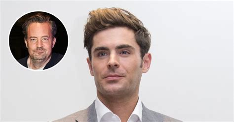Zac Efron Says He Feels Honored Matthew Perry Chose Him For Biopic