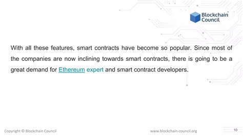 Ethereum Smart Contracts How Do They Work Pptx
