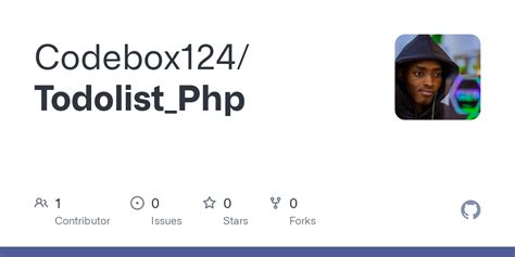 Github Codebox124todolistphp