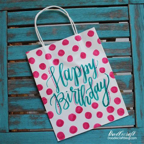Brush Calligraphy Paper T Bags