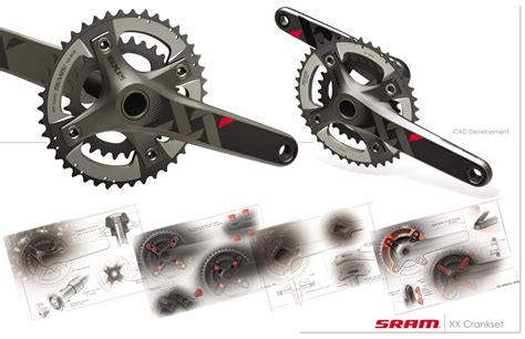 SRAM Bicycle Components by Dennis Wrobleski at Coroflot.com